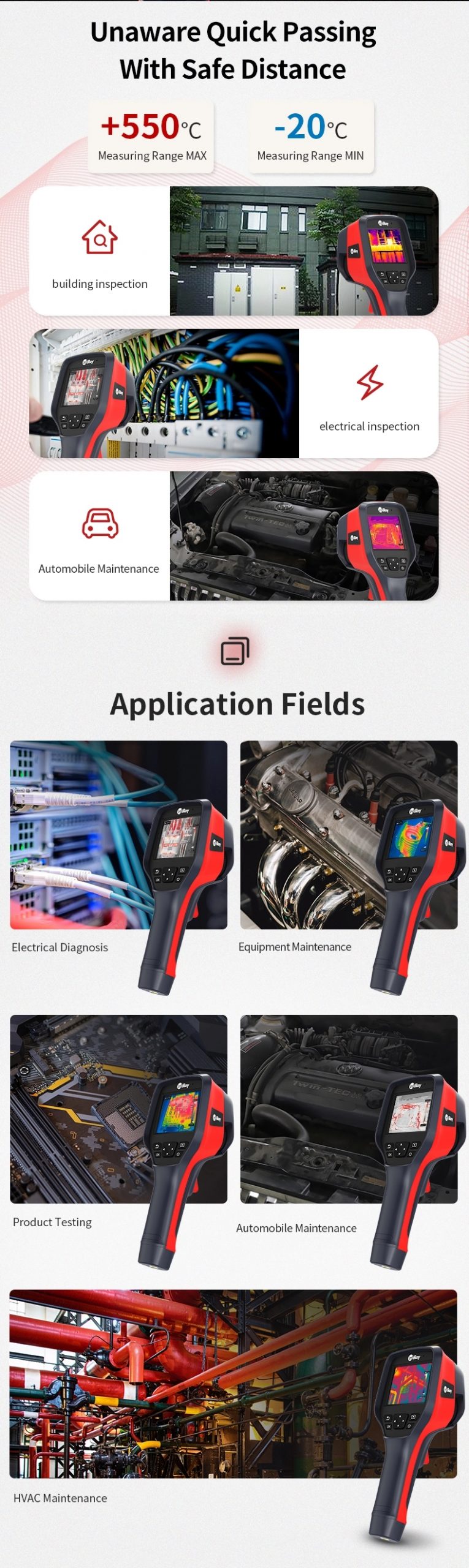 Infiray M300 Handheld Thermal Imager | NAXSG
